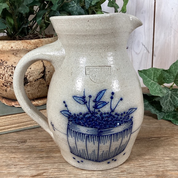 Salmon Falls Stoneware | Dining | Salmon Falls Stoneware Pitcher ...